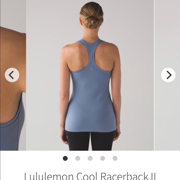 lululemon athletica | Tops | Lululemon Racerback Blue Denim Dye | Poshmark